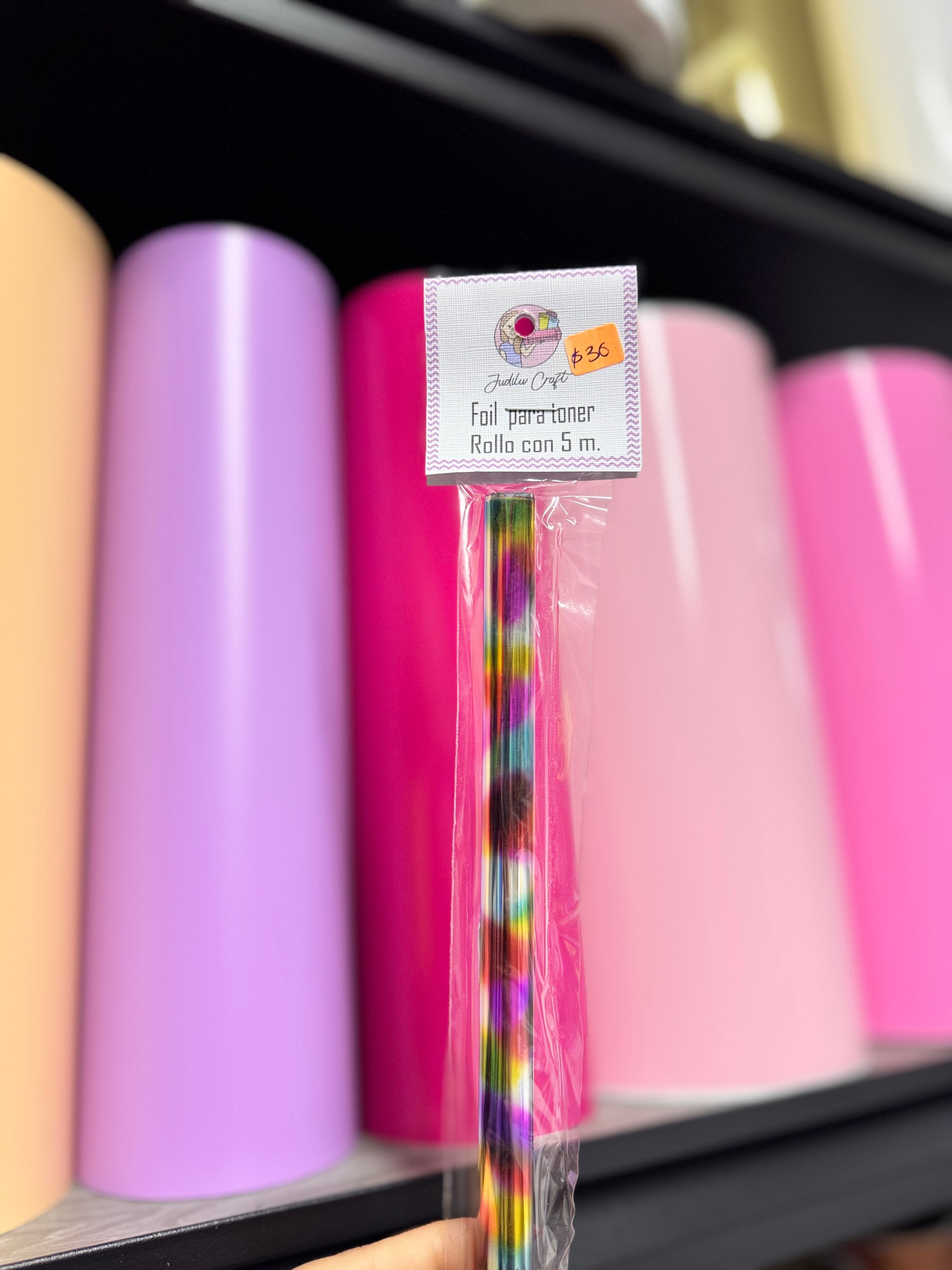 Foil Colorido - Rollo 5 metros – judilucraft